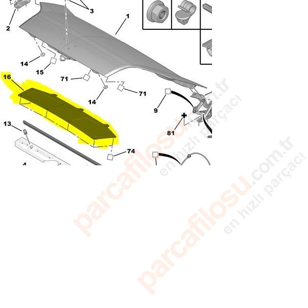 52004687 Kaput İzolatör ORJINAL Yedek Parça Fiyatı