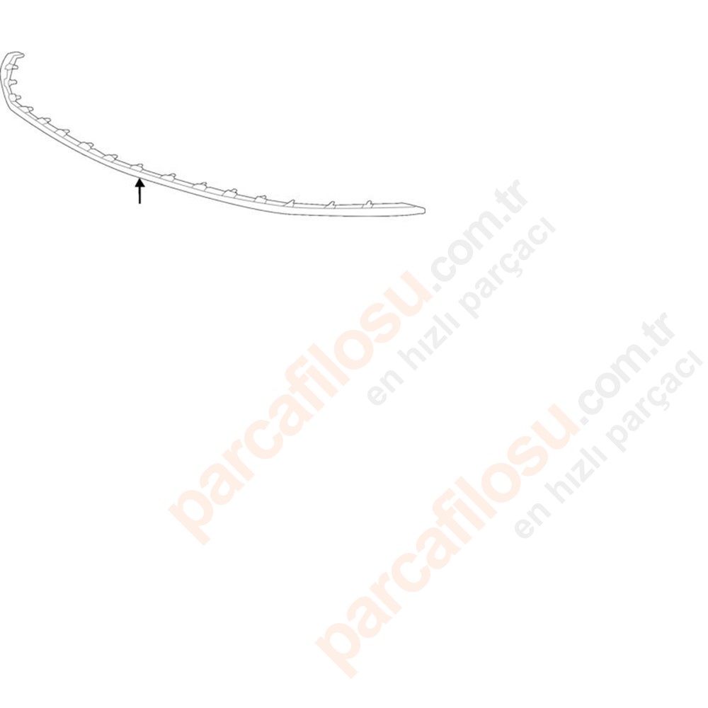 95021807 Ön Tampon Spoyler ORJINAL Yedek Parça Fiyatı