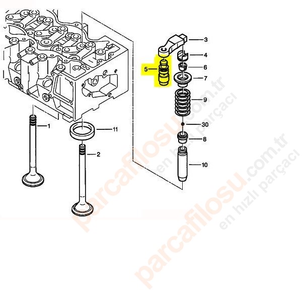 HL86 Subap İteceği MOTIVE Yedek Parça Fiyatı