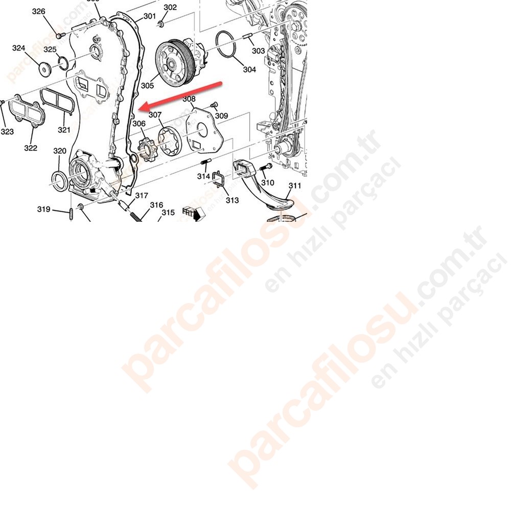 55567694 Yağ Pompası ORJINAL Yedek Parça Fiyatı